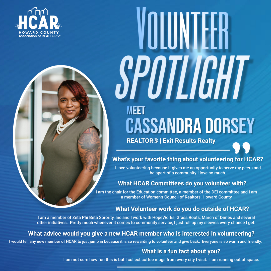 Volunteer Spotlight - Howard County Association of REALTORS®