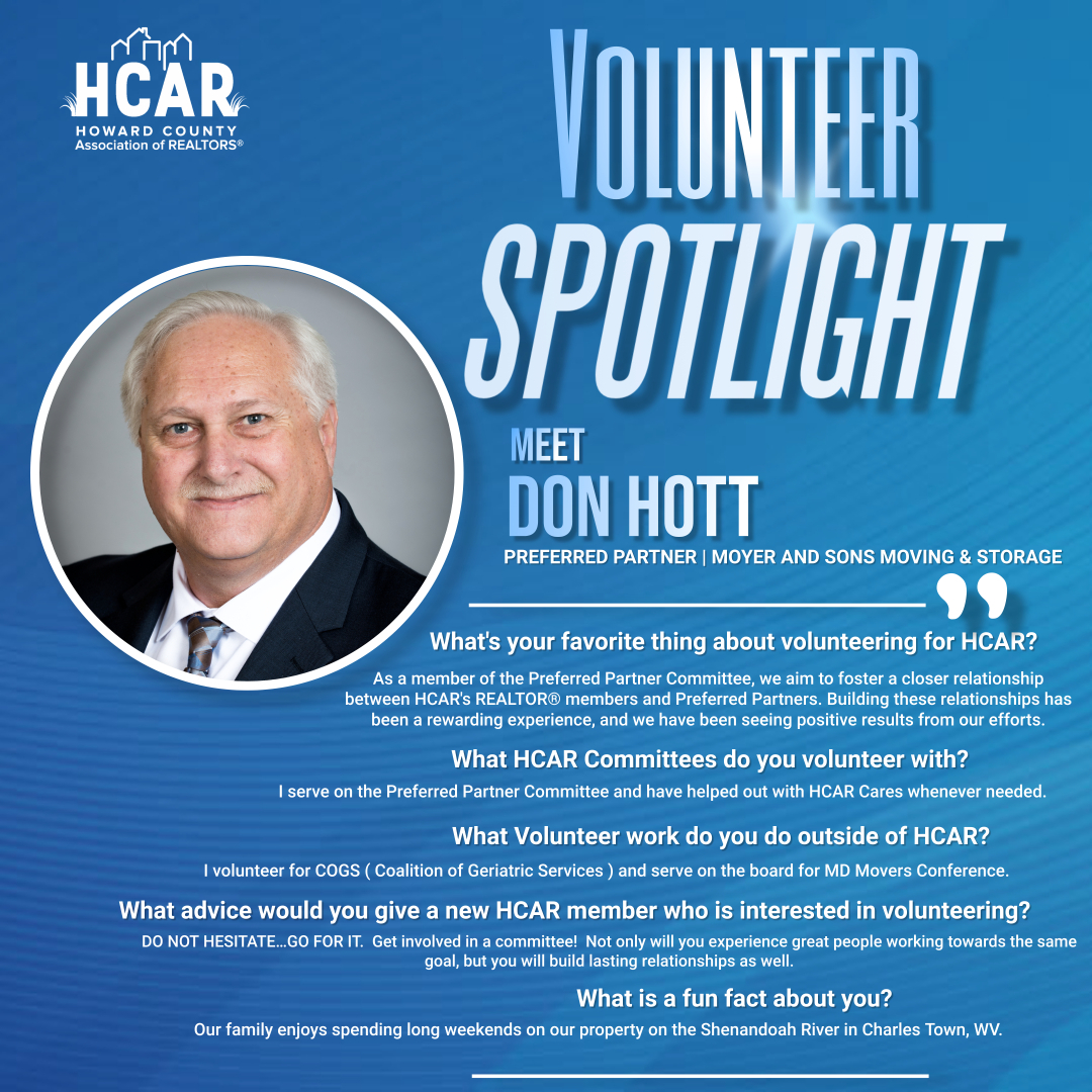 Volunteer Spotlight - Howard County Association of REALTORS®